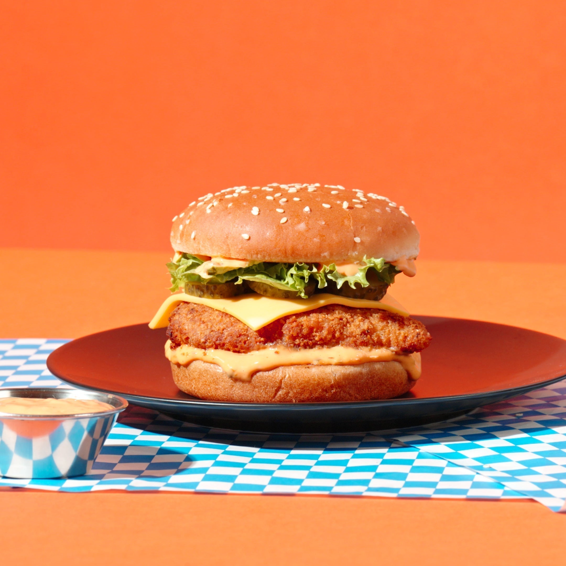 Crispy Chicken “Big Mac” Style Dupe – Real Good Foods