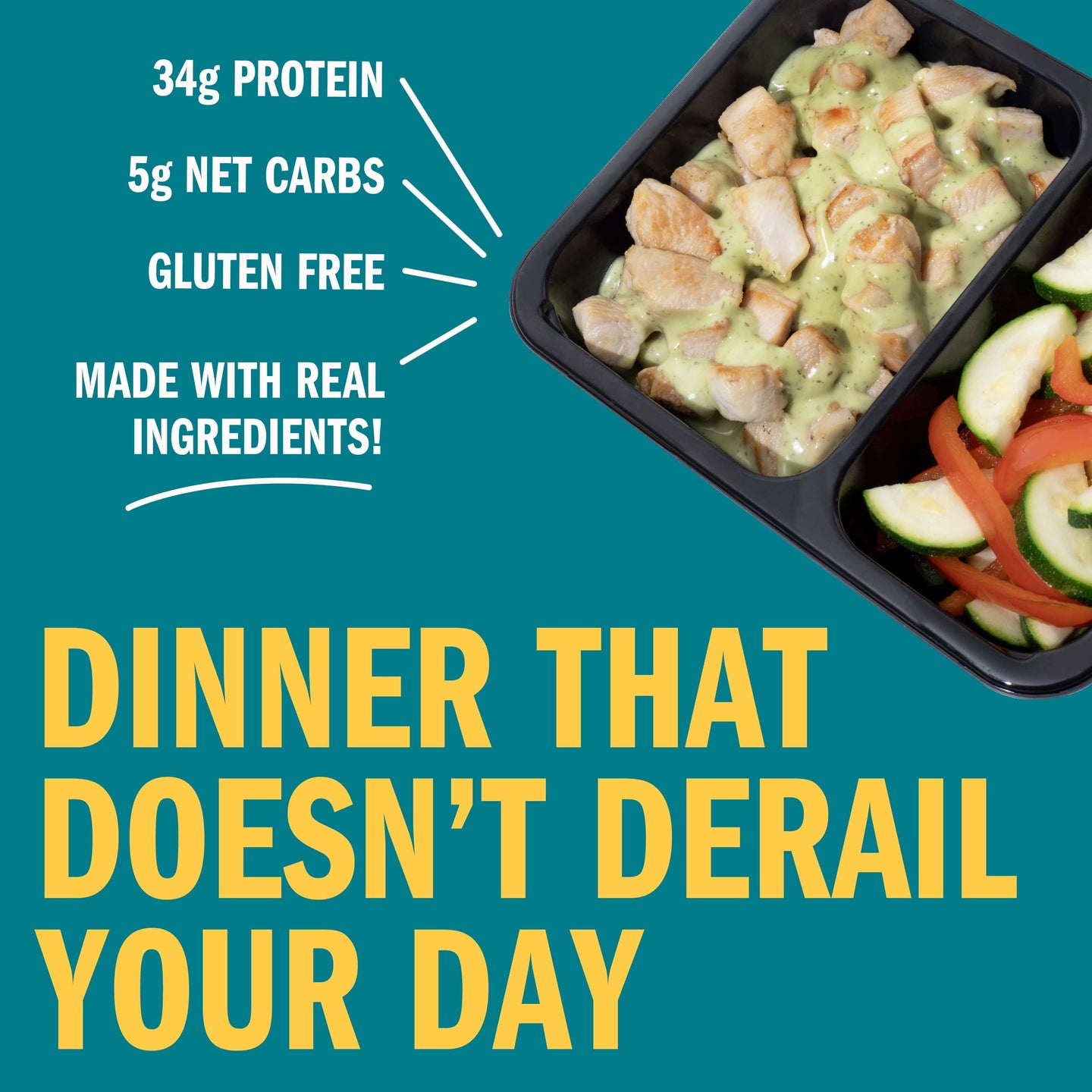 Cilantro Lime Chicken Prepped Meal – Real Good Foods