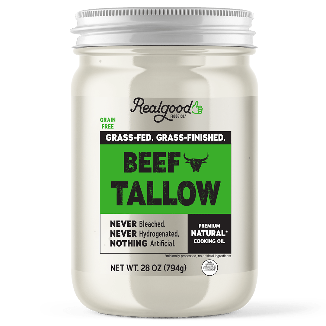 Beef Tallow | Premium, Natural Cooking Oil – Real Good Foods