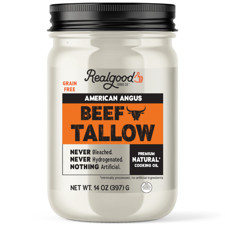 Beef Tallow | Premium, Natural Cooking Oil – Real Good Foods