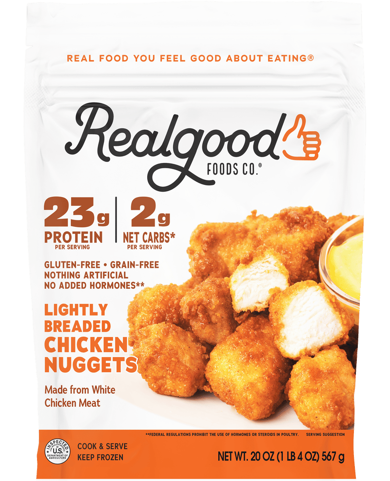 Gluten-Free Breaded Chicken | Keto Chicken Nuggets – Real Good Foods