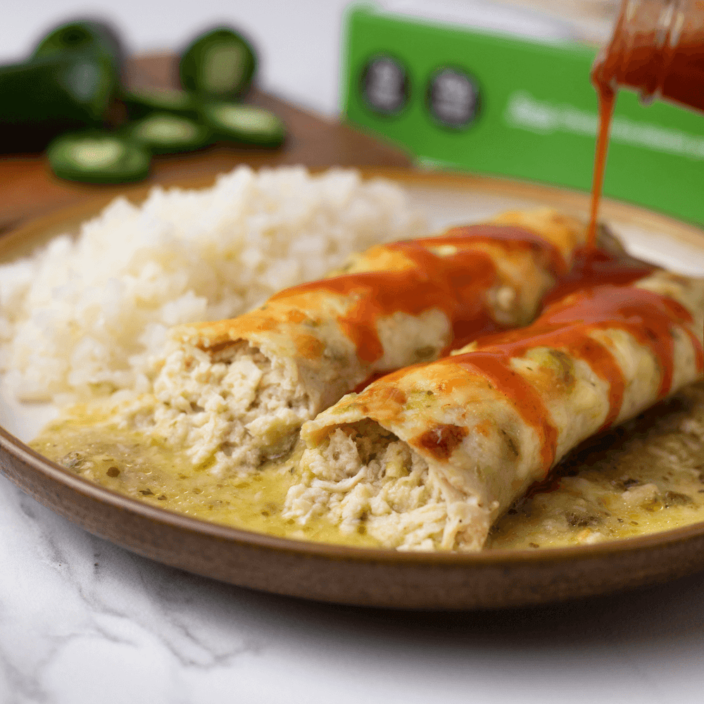 Chicken Enchiladas | Keto Enchiladas | Frozen Enchiladas – Real Good Foods