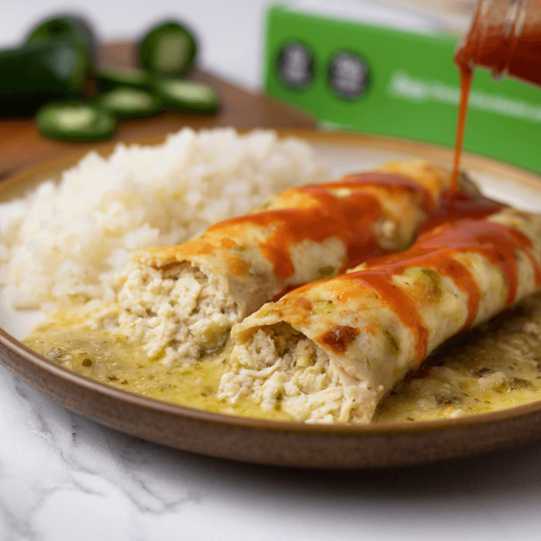 Chicken Enchiladas | Keto Enchiladas | Frozen Enchiladas – Real Good Foods