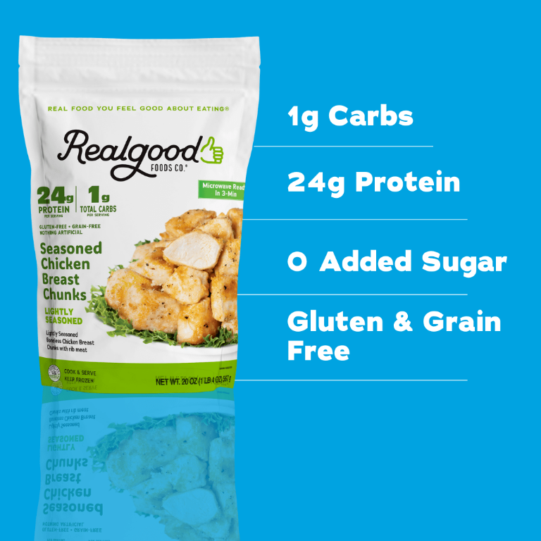 Low Carb Unbreaded Seasoned Chicken | Best Frozen Chicken that's ...