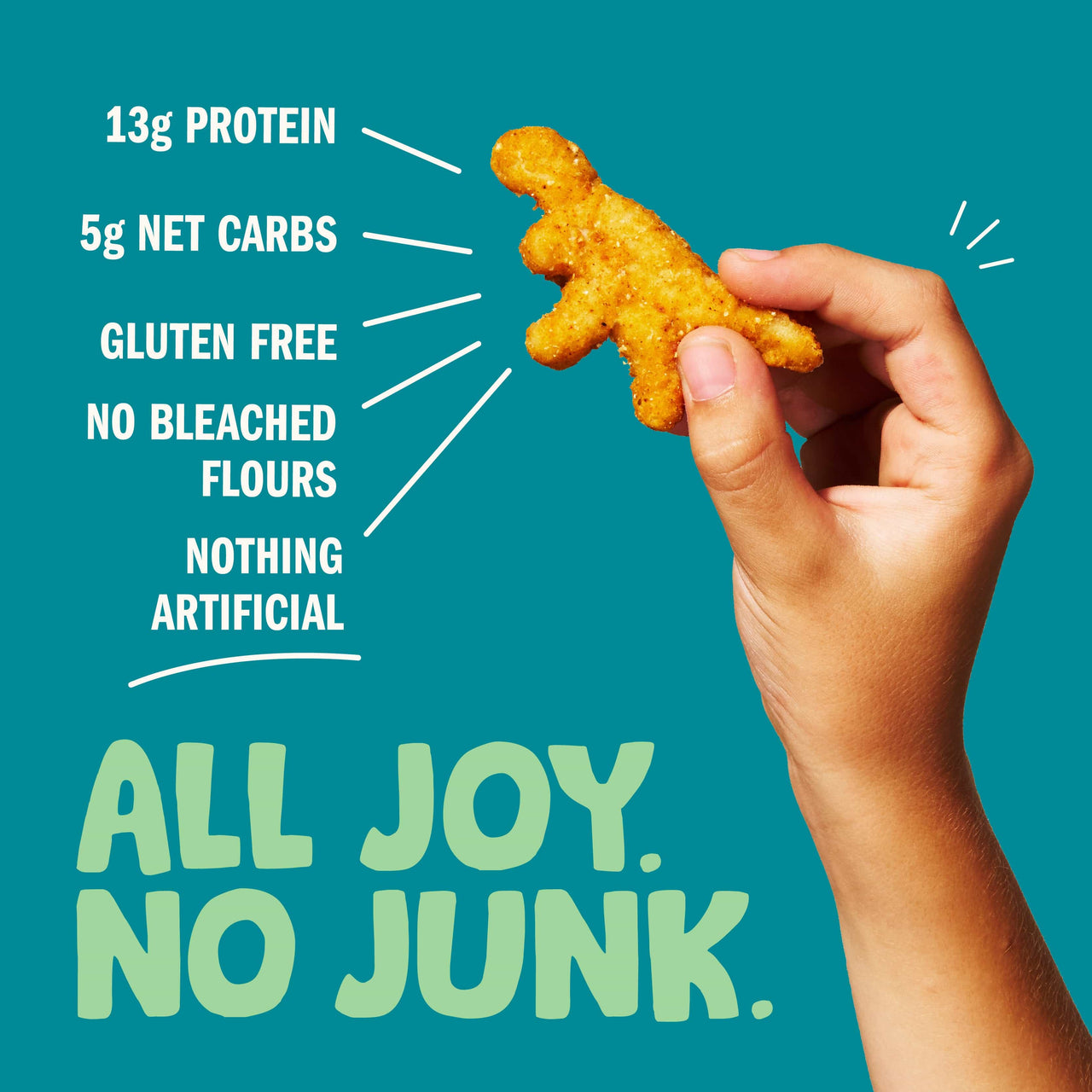 Gluten-Free Dino Chicken Nuggets | Best Frozen Chicken Nuggets – Real ...