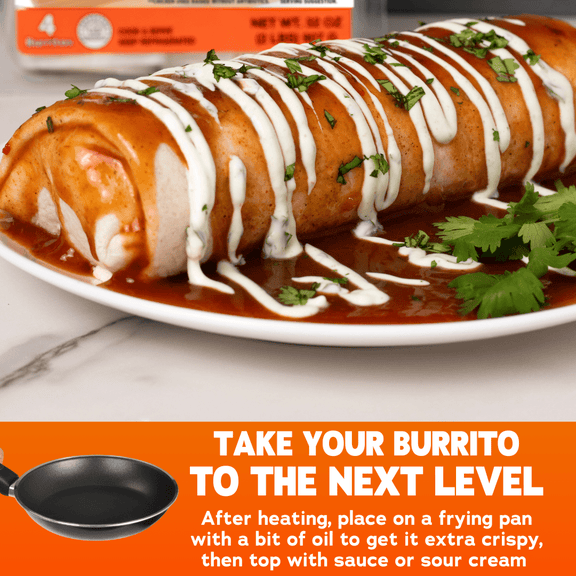 Real Good Foods Breakfast Burritos| in Grocery Stores