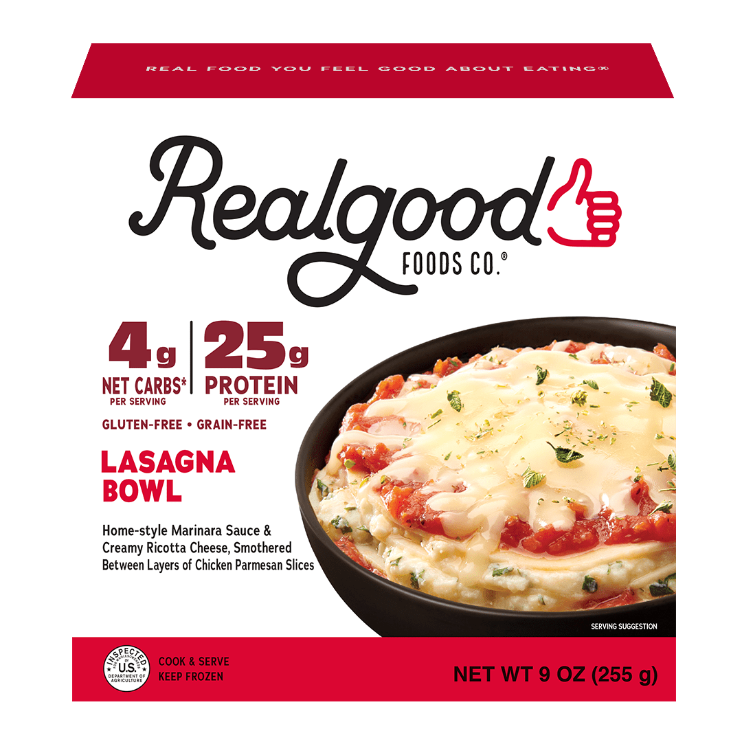 Lasagna Bowl | Gluten Free Frozen Lasagna | Frozen Lasagna – Real Good ...